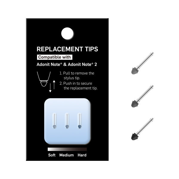 Adonit Note⁺ 2 Tips - 3 Pack